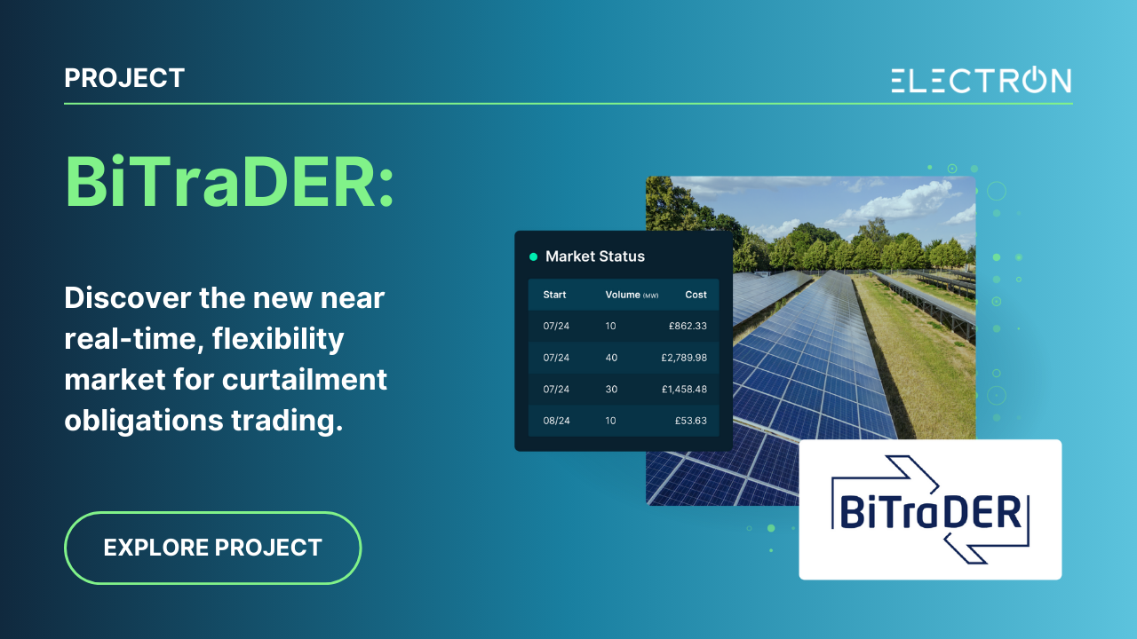 Project BiTraDER: Curtailment obligations trading | Electron