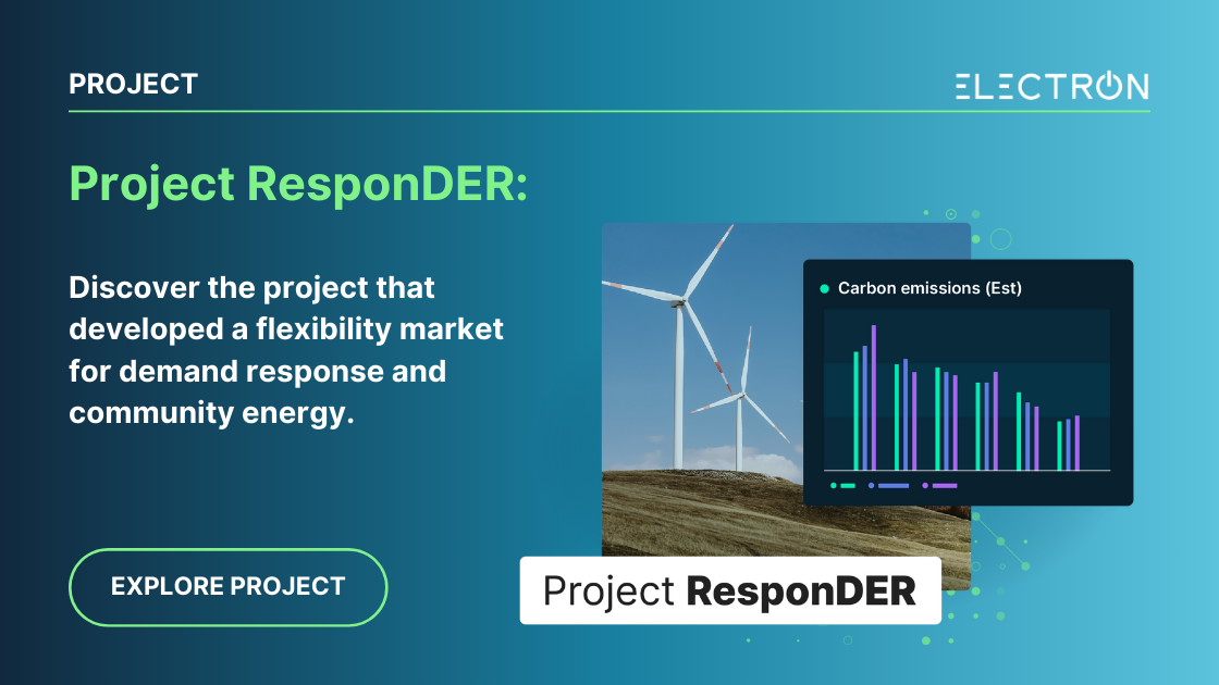 Project ResponDER: Local demand response use case | Electron